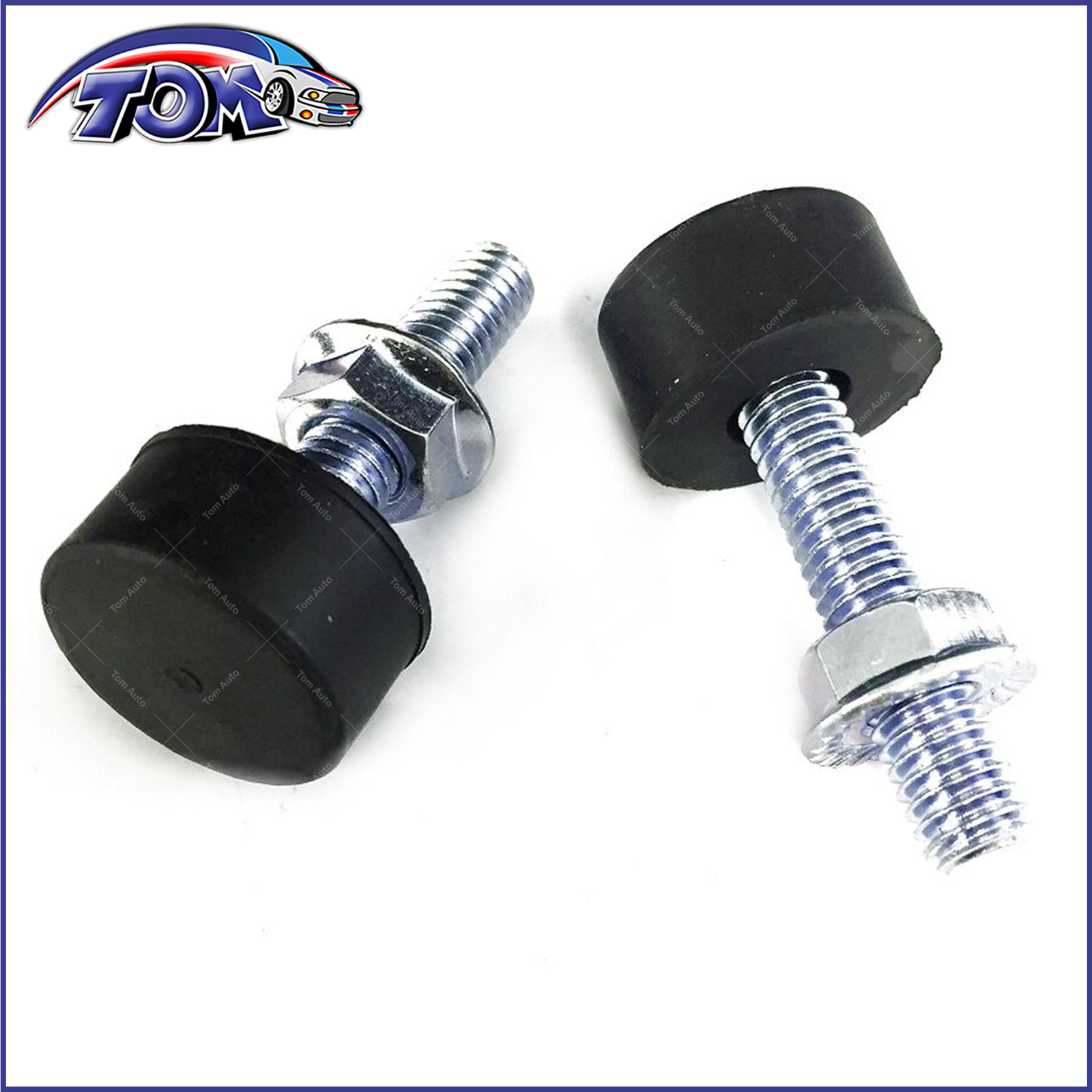 Rubber Stopper Kit & Hood Adjusters stoppers bumpers For 67-79 Camaro ...