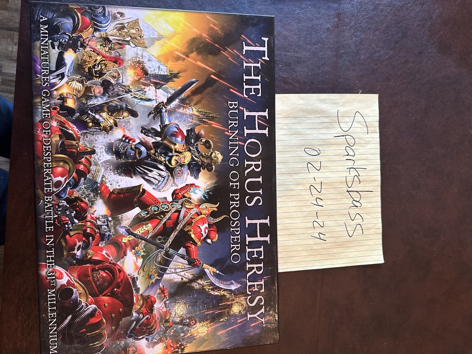 Games Workshop Warhammer Horus Heresy Burning of Prospero Board Game ...