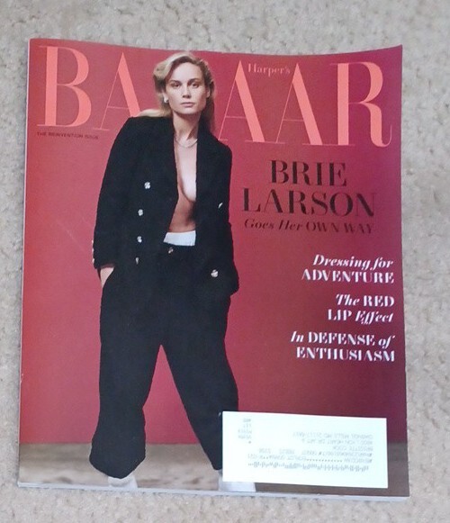 HARPER'S BAZAAR MAGAZINE - APRIL 2023 - BRIE LARSON (COVER) - BRAND NEW ...