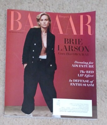 HARPER'S BAZAAR MAGAZINE - APRIL 2023 - BRIE LARSON (COVER) - BRAND NEW ...