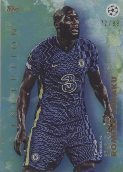 2021-22 Topps Inception UCL - Green Romelu Lukaku /99 for sale online ...