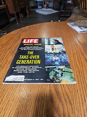 1962 September 14 LIFE Magazine The Take-Over Generation (MH192) | eBay