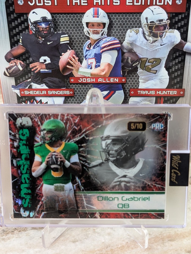 Dillon Gabriel Wild Card Just The Hits Smashing Insert 5/10 | eBay