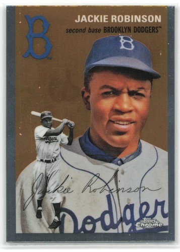 2023 Topps Chrome Jackie Robinson #426 Brooklyn Dodgers | eBay