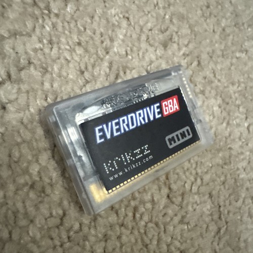 Krikzz EverDrive GBA Mini Transparent Clear - Cartridge - No SD Card | eBay