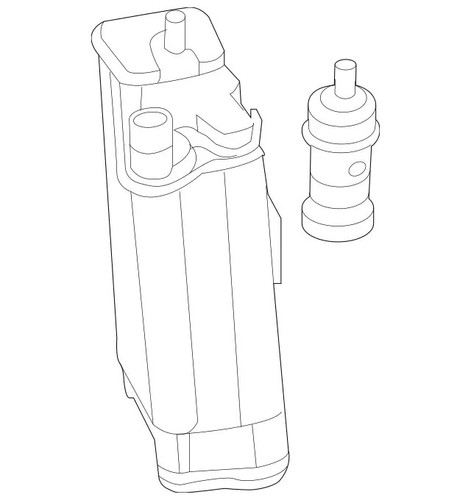 Genuine Mercedes-Benz Vapor Canister 2224709200 | eBay