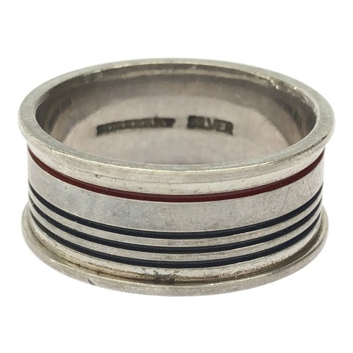 BURBERRY Silver Ring VINATGE Vintage AG925 Accessory for Women Men Used ...