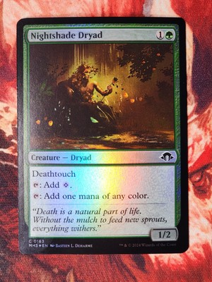 Nightshade Dryad Foil Modern Horizons 3 Magic Gathering MTG MH3 | eBay