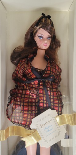 Barbie Fashion Model HIGHLAND FLING Gold Label Silkstone Doll 2005 NIB ...