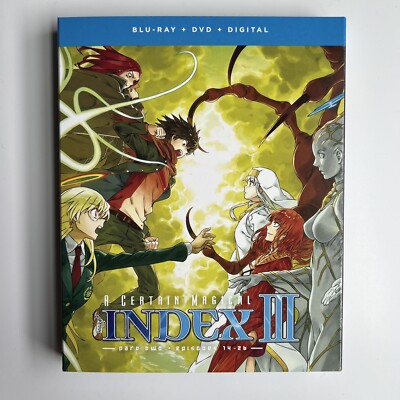 (NEW) Certain Magical Index III: Season Three-Part Two (Blu-ray ...
