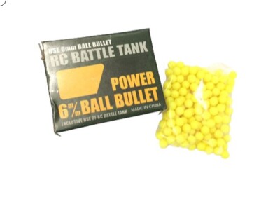 6mm BB Bullets Softair Henglong 1/24 1/16 Tiger 1 RC Tank Parts Battle ...