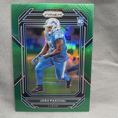 2022 Panini Prizm Josh Paschal rookie card #389 - Green Prizm | eBay