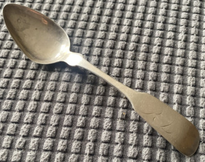 Antique Coin Silver Teaspoon-Lander-US Hallmarks | eBay