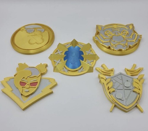 Fortnite Chapter 5 Boss Society Medallions Peter Griffin Nisha Oscar | eBay