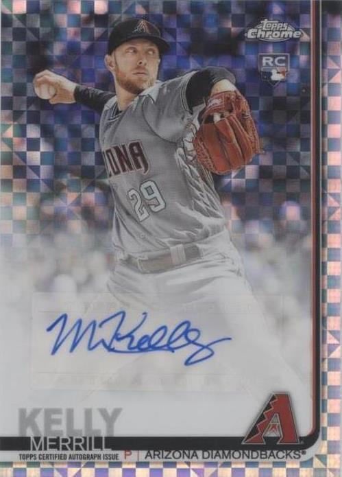 2019 Topps Chrome Update Series - Target Autographs Merrill Kelly #CUA ...