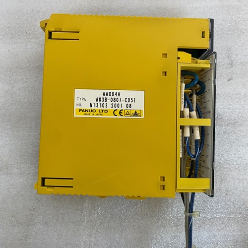 Fanuc A03B-0807-C051 AAD04A ANALOG INPUT MODULE Robot System Controller ...