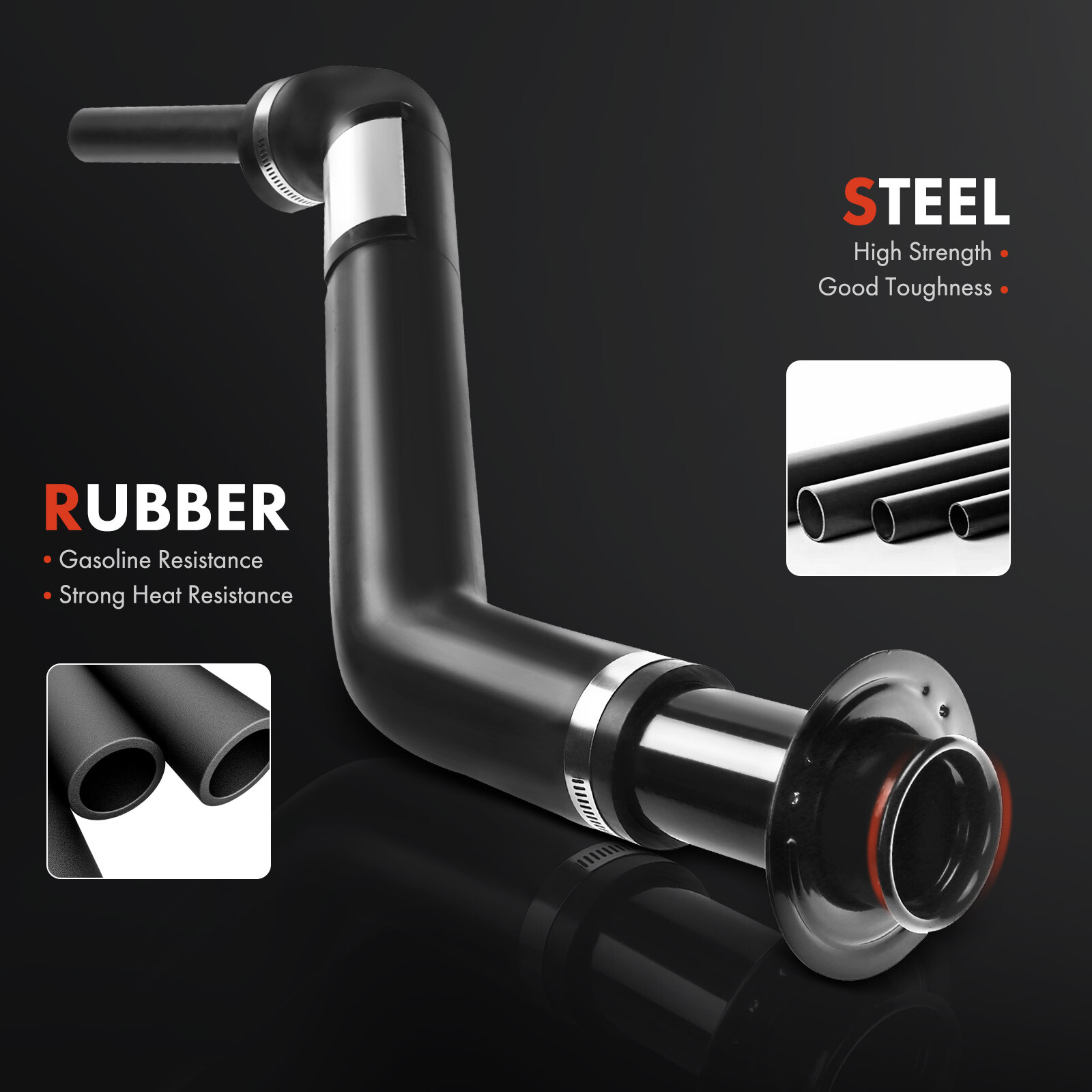 Fuel Tank Filler Neck Pipe Hose for Ford Ranger Mazda B2300 B3000 1993 ...