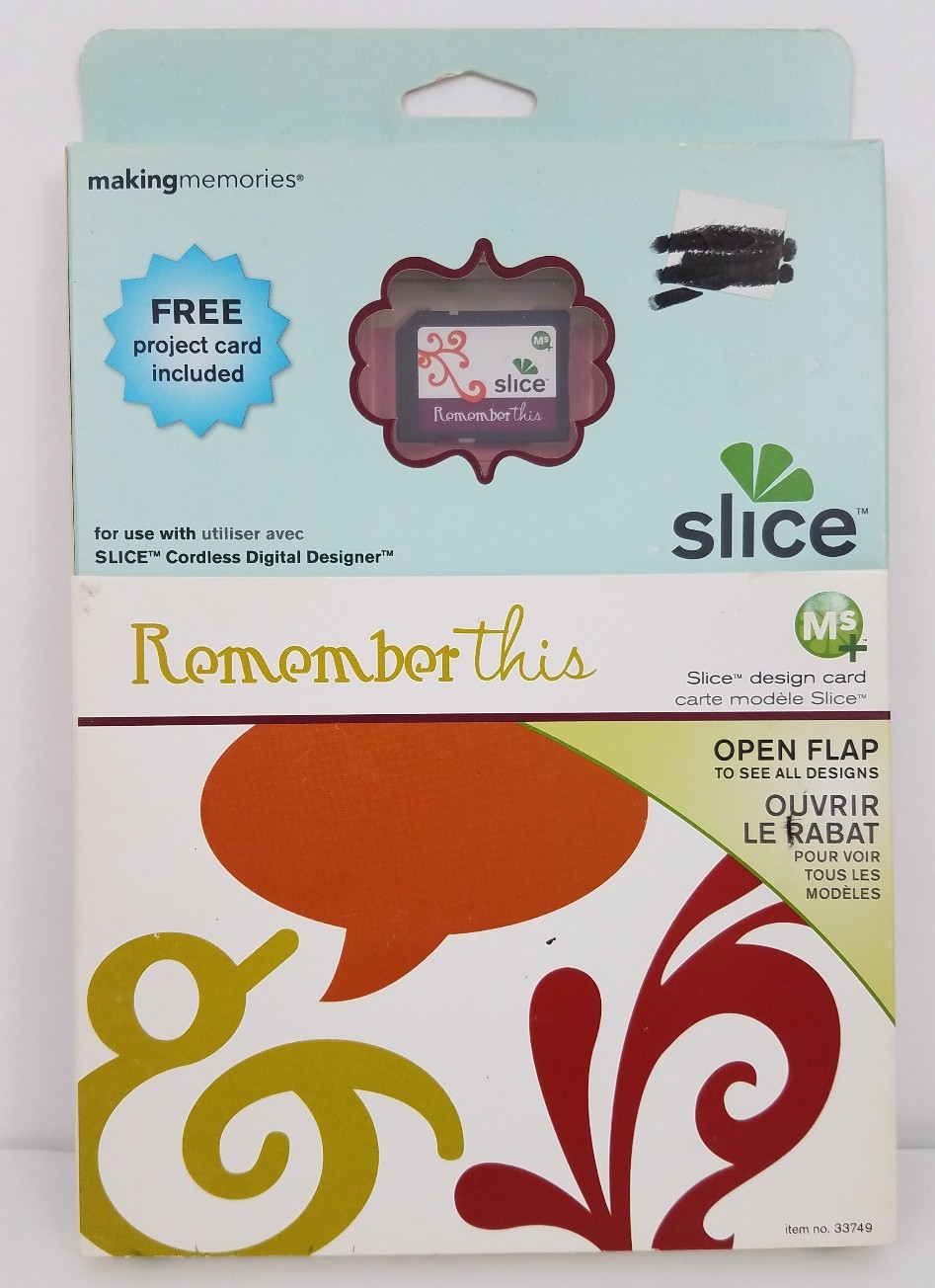 Slice Design Card Remember This Making Memories In Box | eBay