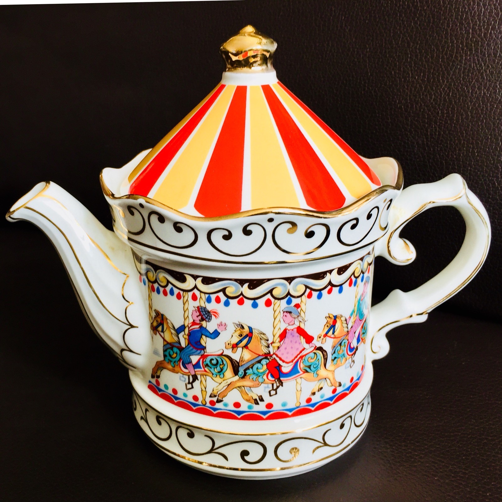 Collector’s Registered Design Sadler Edwardian Entertainments “Carousel ...