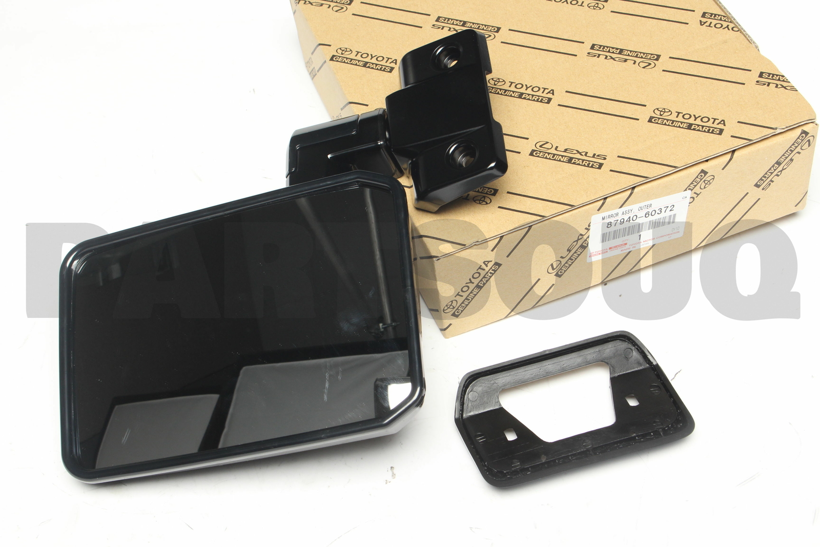 8794060372 Genuine Toyota MIRROR ASSY, OUTER REAR VIEW, LH 87940-60372 ...