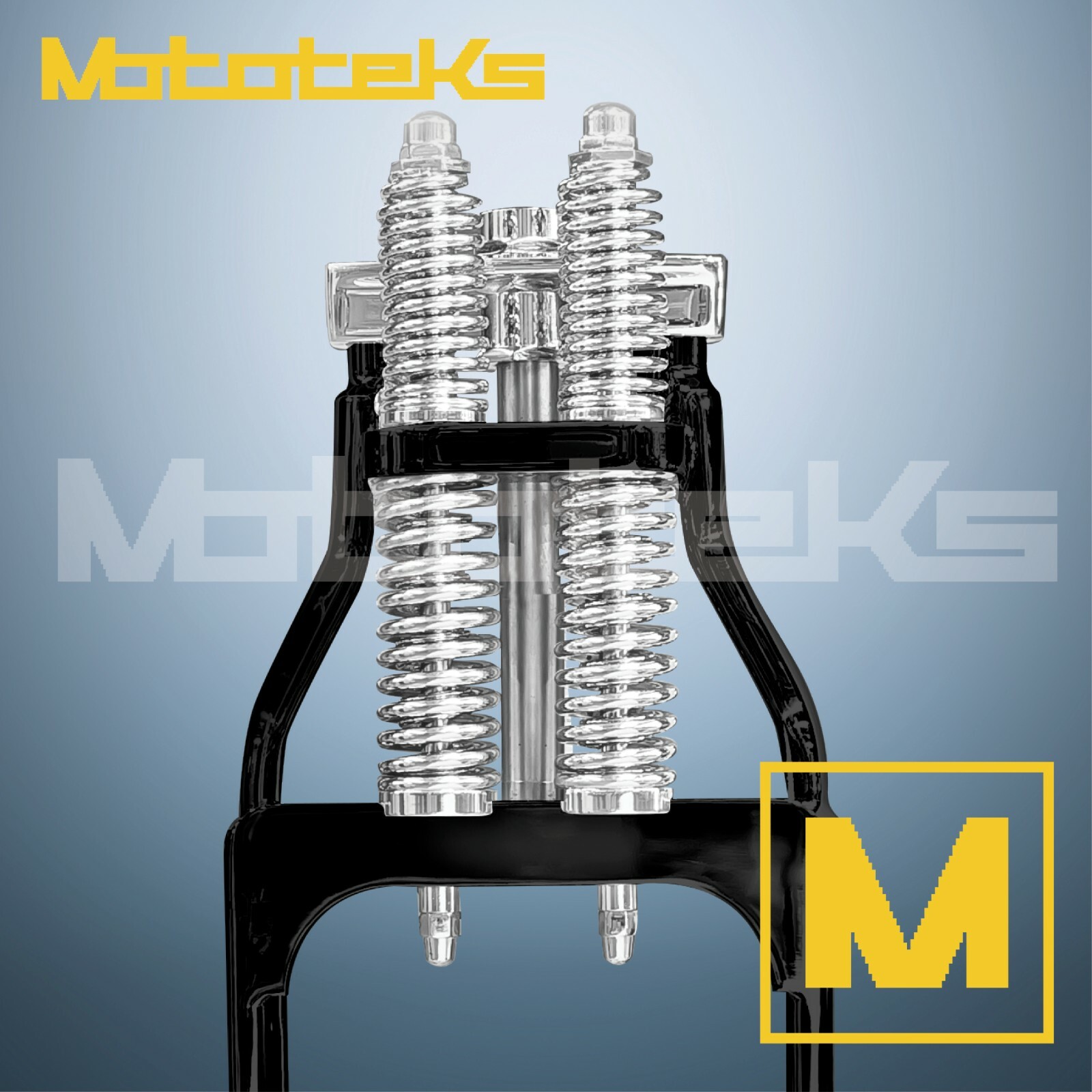 HARLEY BLACK SPRINGER FRONT END STOCK LENGTH (22") HARLEY & CUSTOM ...