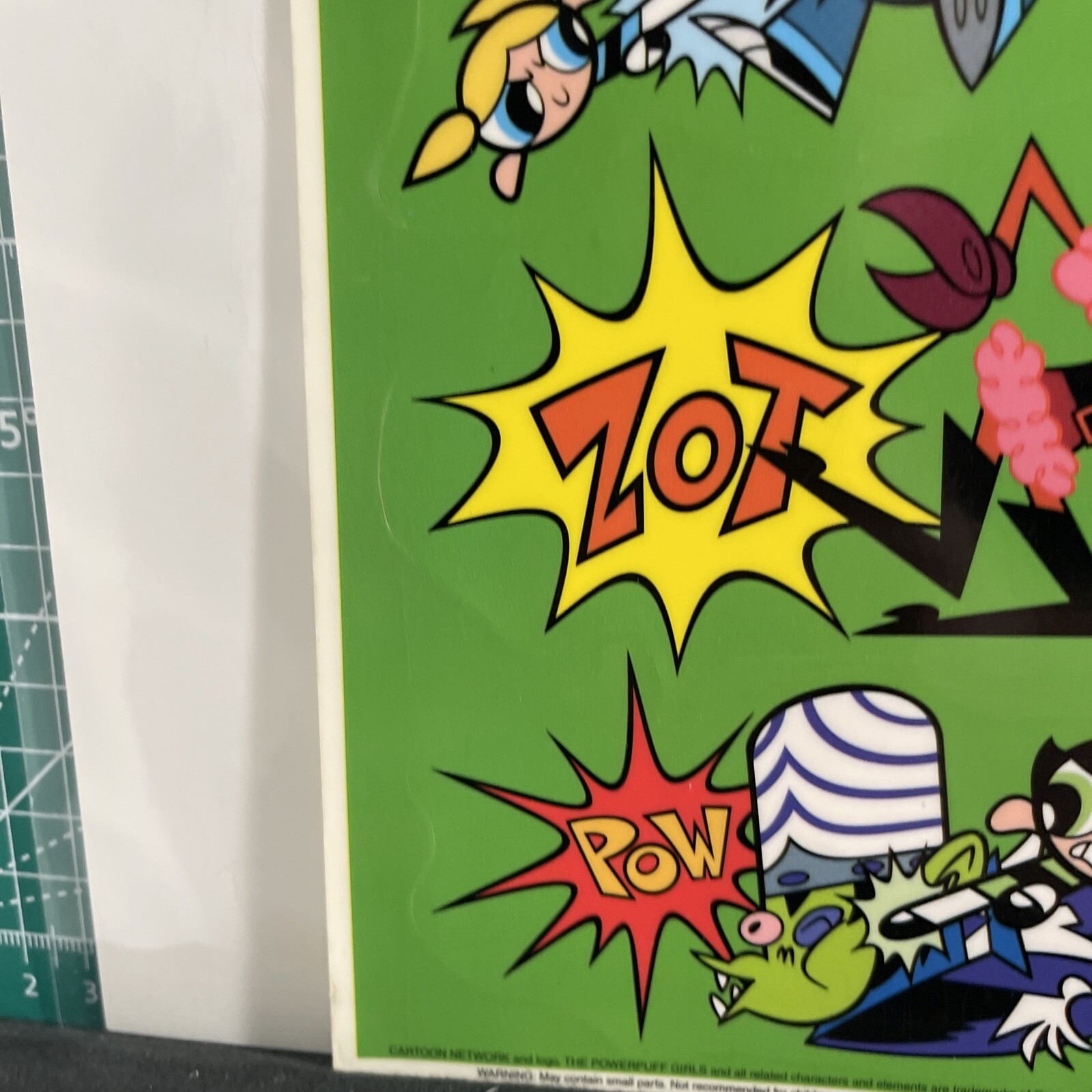 The Powerpuff Girls Static Cling Window Decorations - Villains (2000 ...