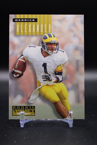 Derrick Alexander, Michigan Wolverines, 1994 Skybox, Rookie, #249 | eBay