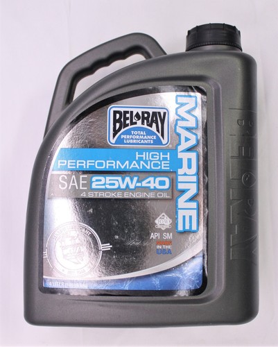 Bel-Ray High Performance Engine Oil SAE 25W-40 Part Number - 36010244 ...
