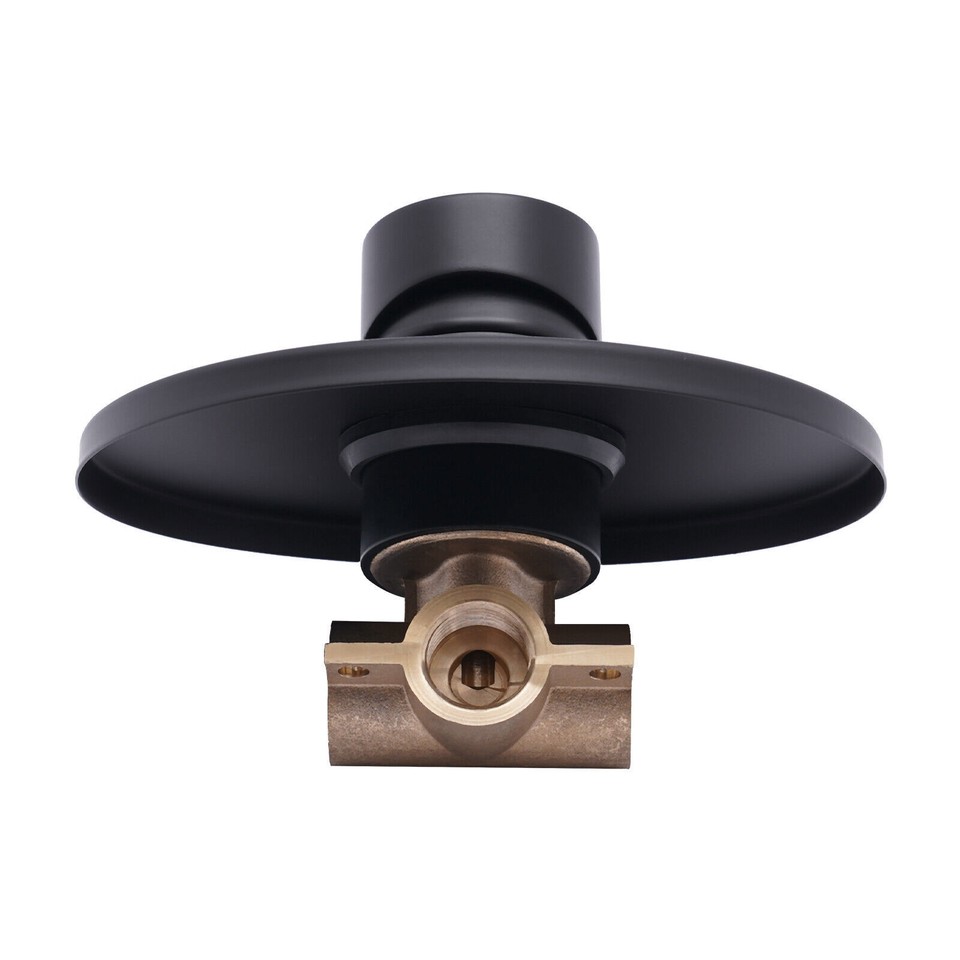 Wall Mount Shower Faucet Control Valve Bath Mixer Bathroom Water Tap ...
