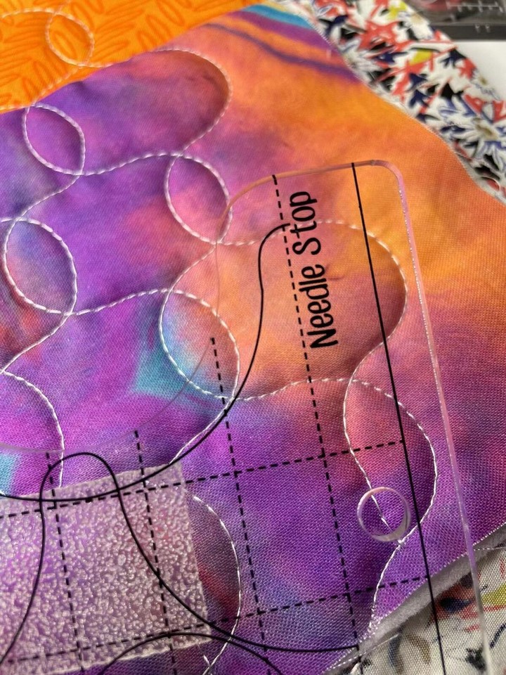 Unique Wavelengths Wave Quilting Ruler Template Stencil Set | eBay