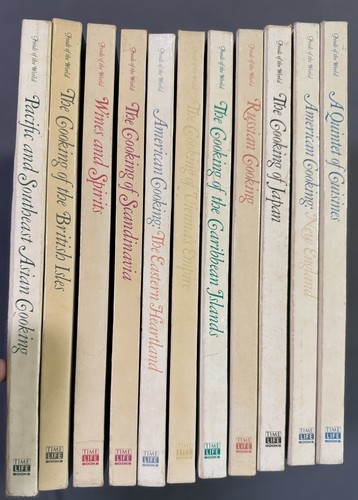 Vintage Time Life Foods of the World Hardcover Cookbooks 70s Mixed Lot ...