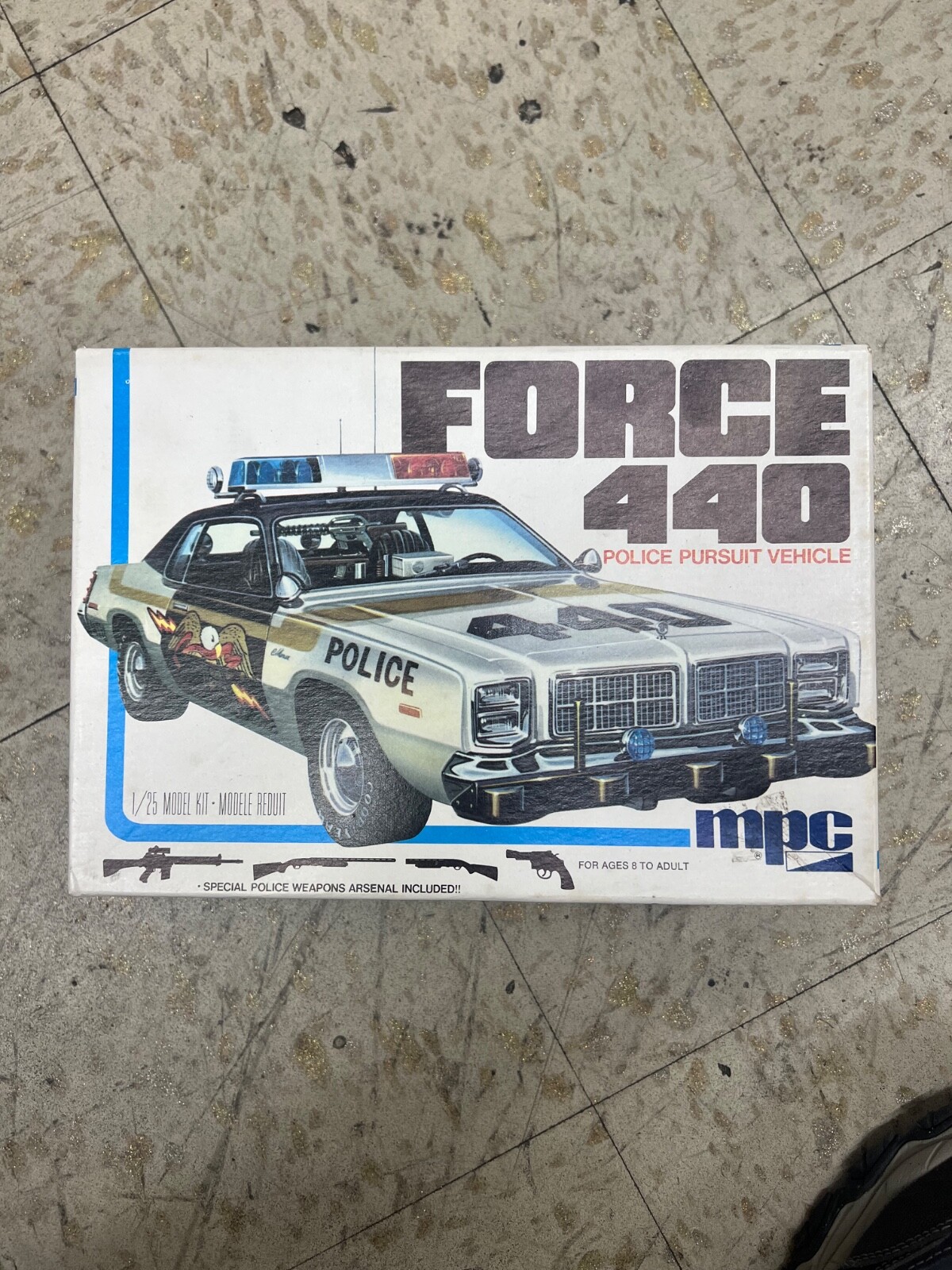 1978 MPC Force 440 Dodge Monaco Police 1/25 Plastic Model Kit 1-0723 | eBay