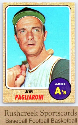 1968 Topps #586 Jim Pagliaroni | eBay