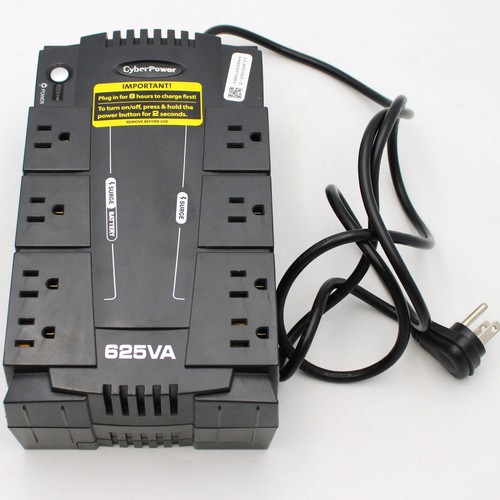 Cyber Power 625VA 375 Watt Uninterruptible Power Supply | eBay