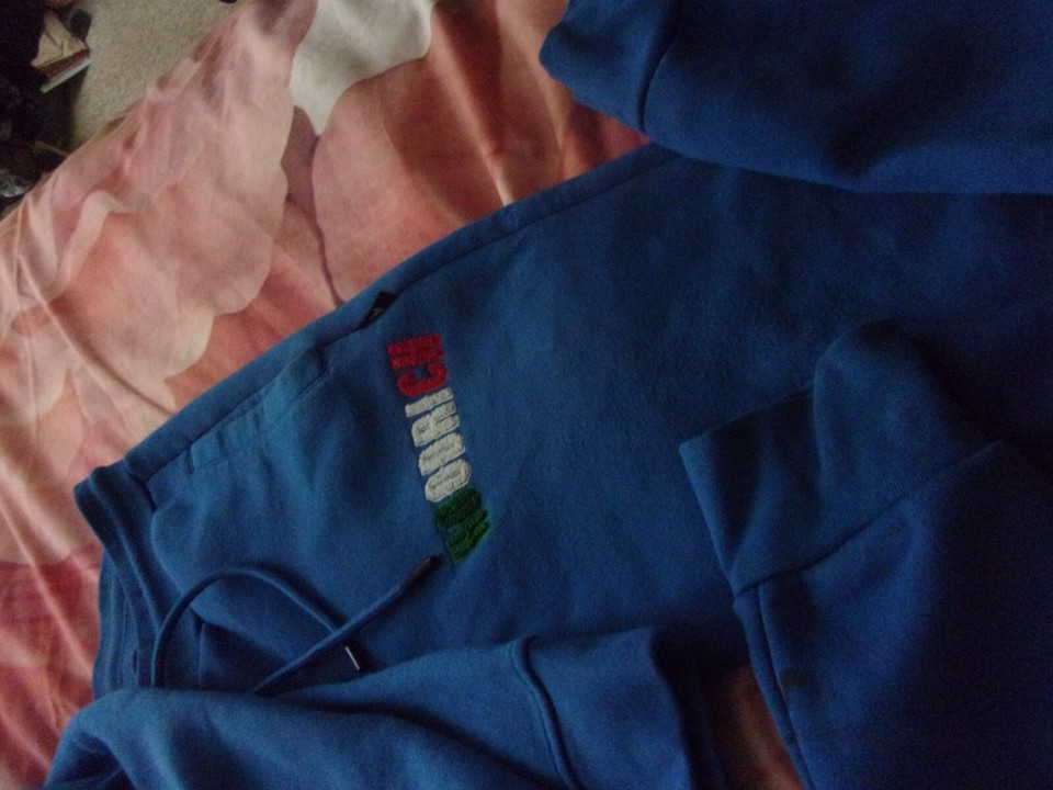 teens blue Hoodrich limited edition tracksuit XS | eBay UK