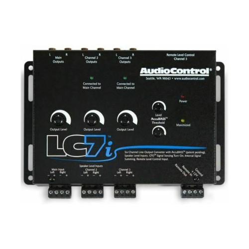 AudioControl LC7i 6-Channel Line Output Converter with AccuBASS ...