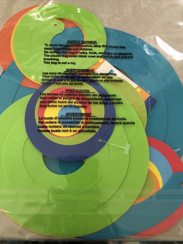 5 Ct Dizzy Danglers Happy Birthday colorful Mod Circles party decoration supply 39938067038 | eBay