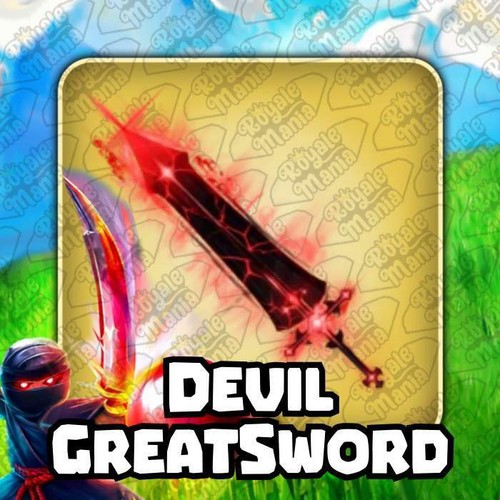 Devil GreatSword | Roblox Blade Ball | FAST & EASY | eBay