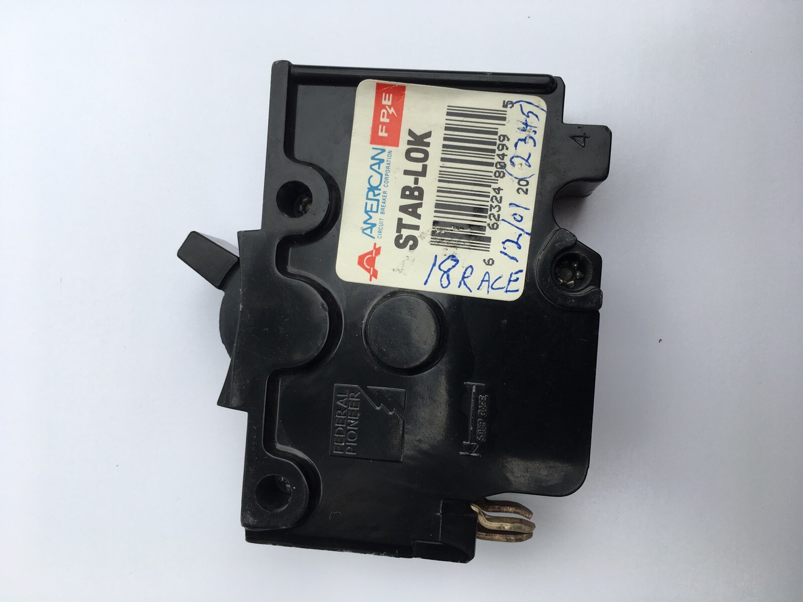 American/Pacific Electric 20 Amp Thick Type NA/HARC 1 Pole Breaker ...