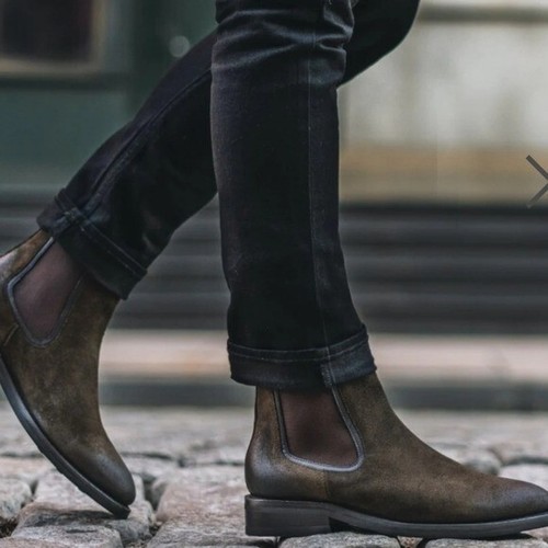 Thursday Boot Co.Everyday Duke Women Ankle Moto Suede Boots shoes sz 9M ...