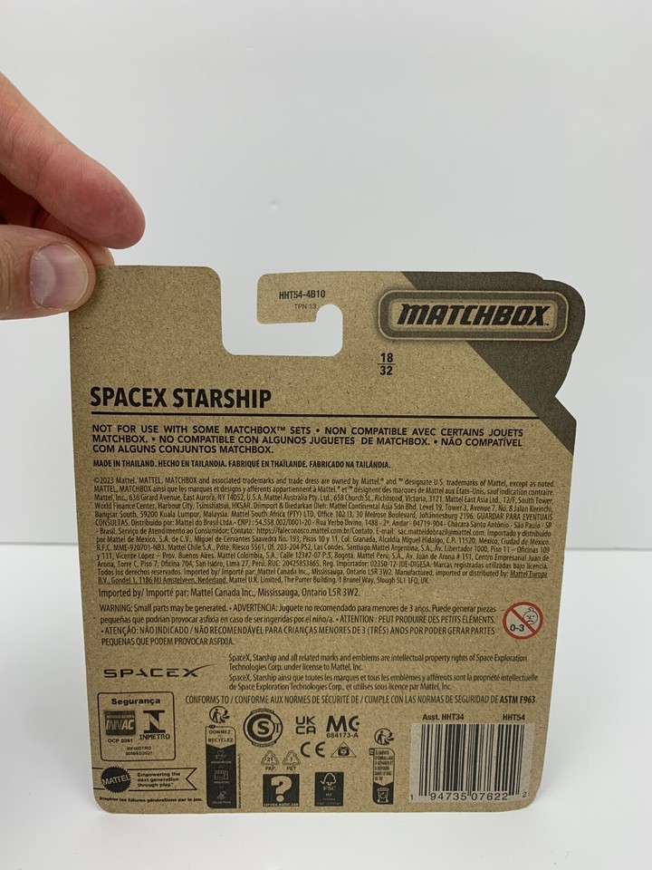 Matchbox 2023 Sky Busters Space X Starship | eBay