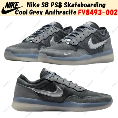 Nike SB PS8 Skateboarding Cool Grey Anthracite FV8493-002 US Men's Size ...