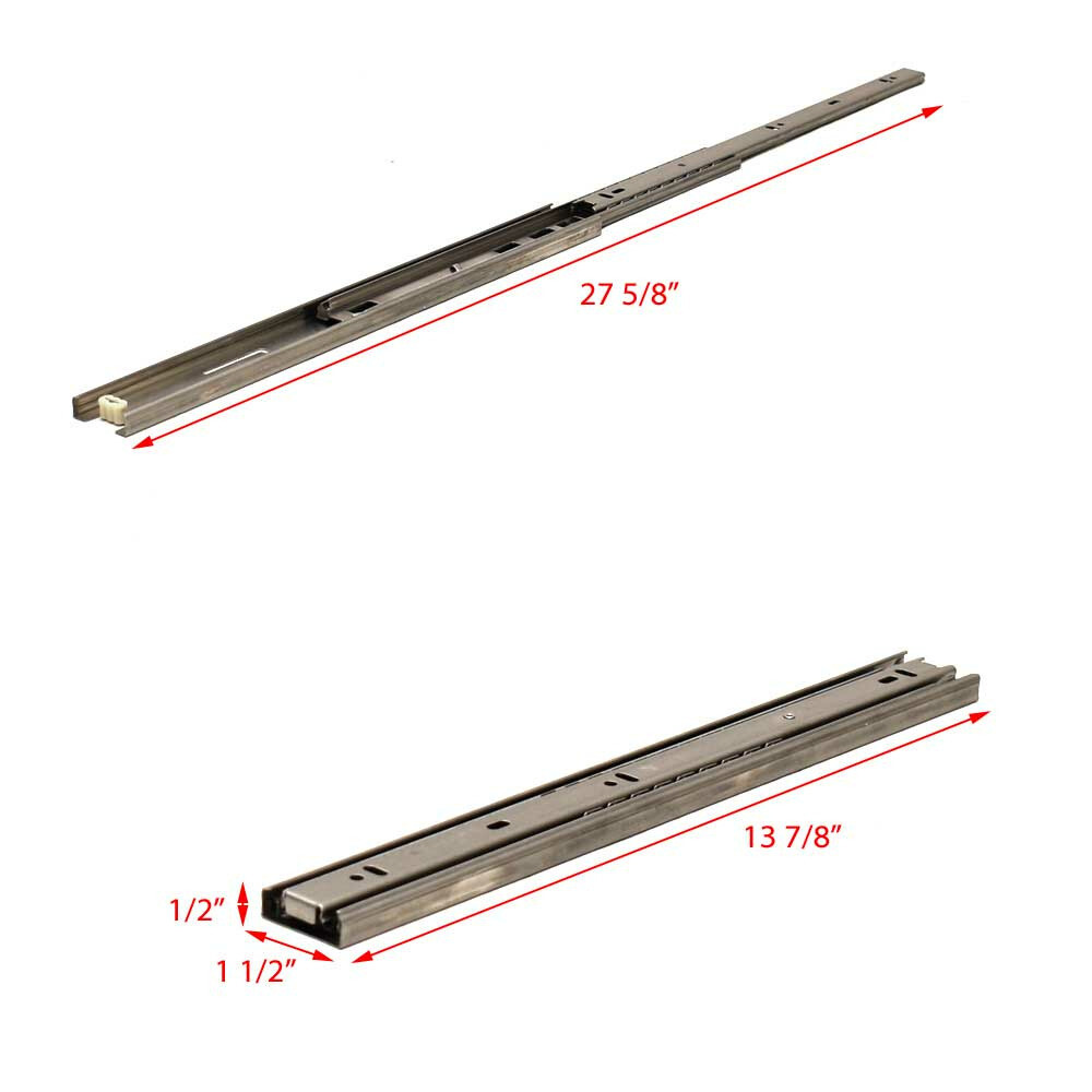 Sugatsune Boat Drawer Slides ESR-3813-14 | Lund 14 Inch Stainless (Pair ...