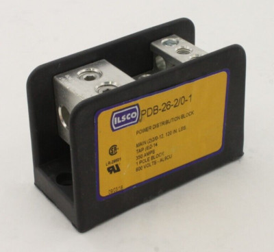 Terminal Blocks - Ilsco Power Distribution Block