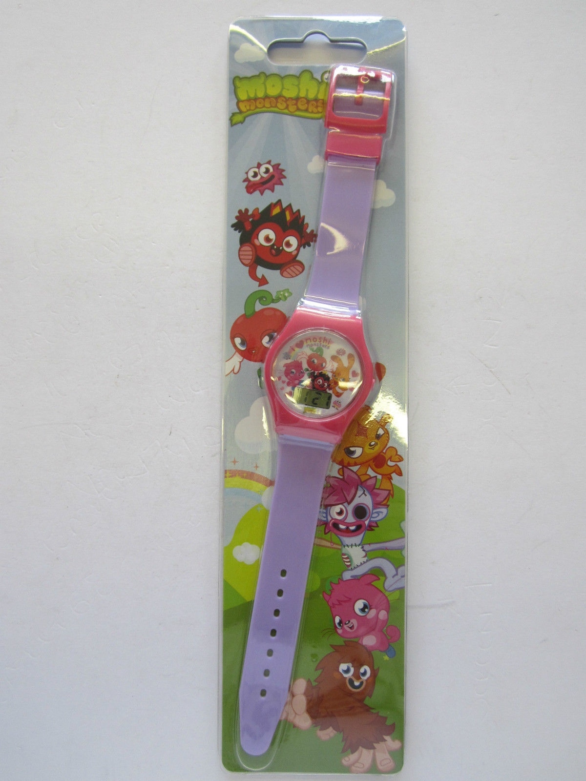 Genuine Small/Kids/Childs/Girls Pink Moshi Monsters MM020 Digital Wrist ...