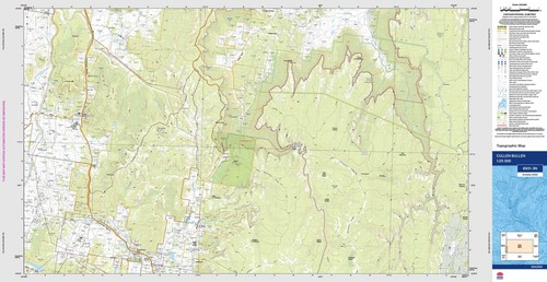 Cullen Bullen 8931-3N Topographic Map 1:25k | eBay