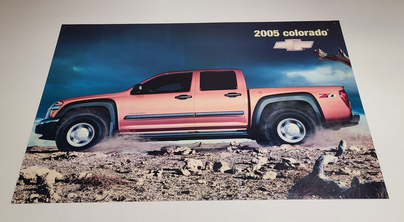 2005 Chevrolet Colorado Truck, Z71, Orange, Hard Copy Poster 24x16 | eBay