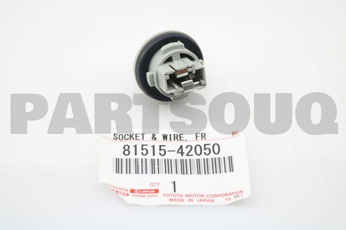 8151542050 Genuine Toyota PLUG ASSY, FRONT TURN SIGNAL LAMP 81515-42050 ...