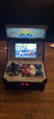 capcom Street fighter 2 Mini Arcade Machine | eBay