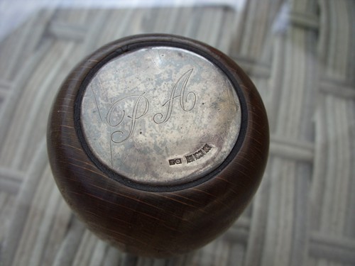 Classic Car Wooden / Silver Gear Knob Mini MG Midget Sprite Morris ...